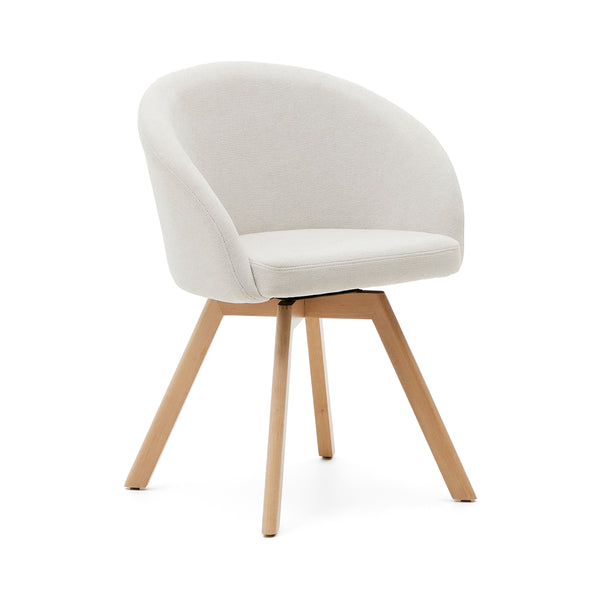Marvin Chenille Swivel Chair – Life Interiors