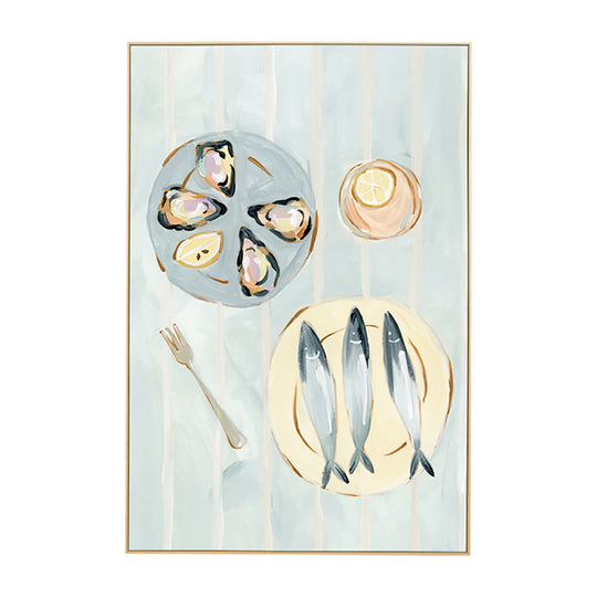 Seaside Canapes Art Print – Life Interiors