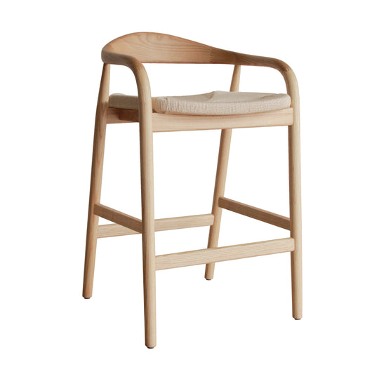 Noris Paper Cord Bar Stool – Life Interiors