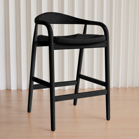 Noris Paper Cord Bar Stool – Life Interiors