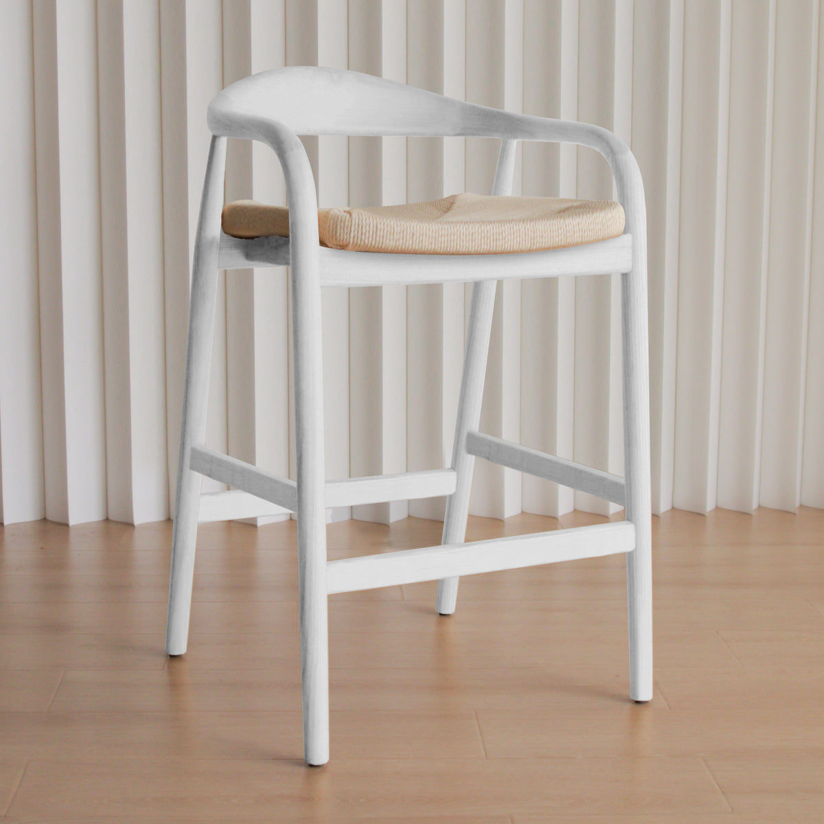 Noris Paper Cord Bar Stool – Life Interiors