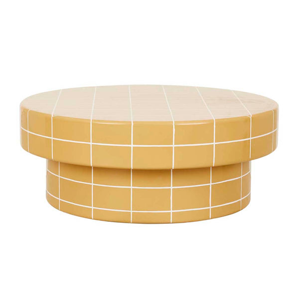 Seville Tile Round Coffee Table – Life Interiors