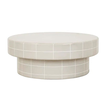 Seville Tile Round Coffee Table – Life Interiors