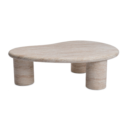 Azzurra Coffee Table (Travertine Finish) – Life Interiors