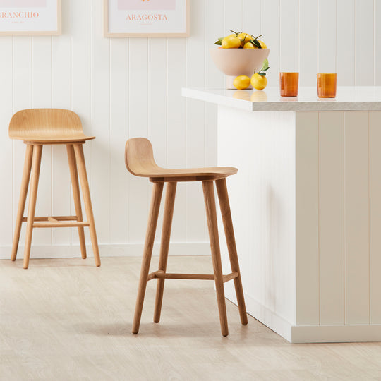 Capa Timber Bar Stool – Life Interiors