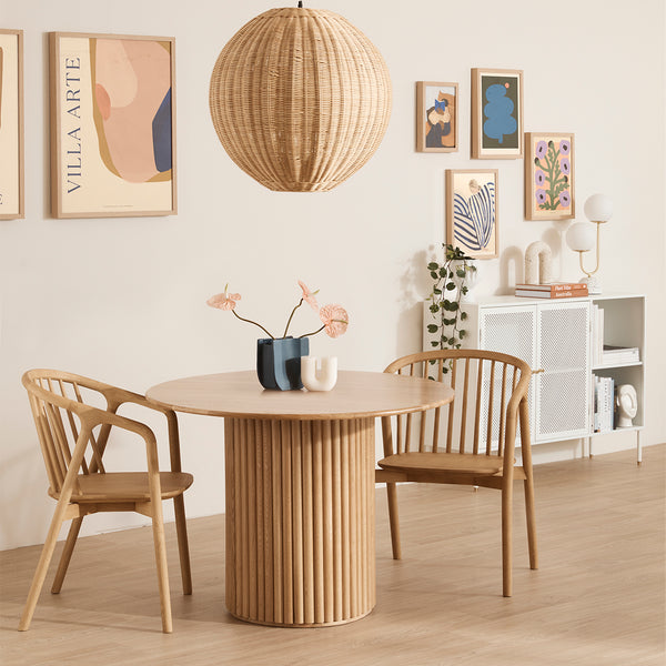 Cosmos Timber Dining Table – Life Interiors