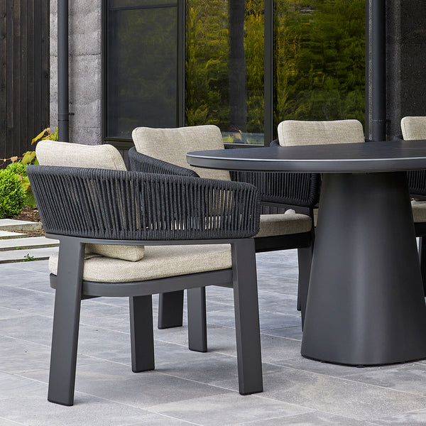 Valencia Rope Dining Armchair – Life Interiors