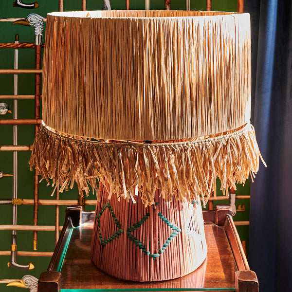 Como Rafia Lamp – Life Interiors