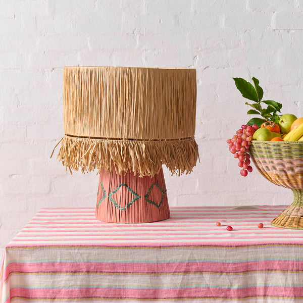 Como Rafia Lamp – Life Interiors