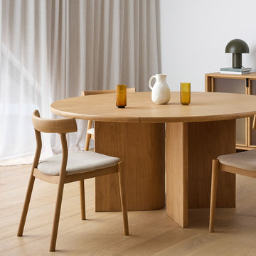 Fletcher Round Dining Table – Life Interiors