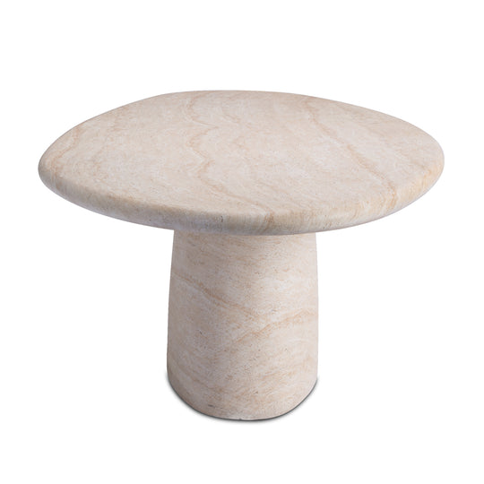 Azzurra Dining Table (Travertine Finish, 240cm) – Life Interiors