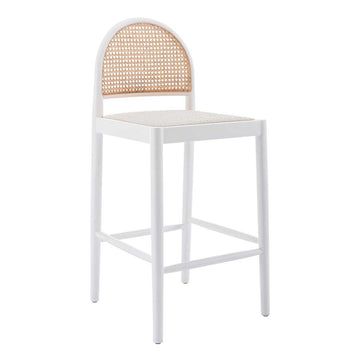 Capri Rattan Boucle Arch Bar Stool – Life Interiors