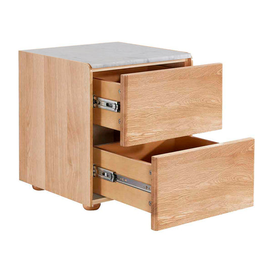 Life Interiors - Buy Delta Marble Bedside Table & Furniture Online or ...