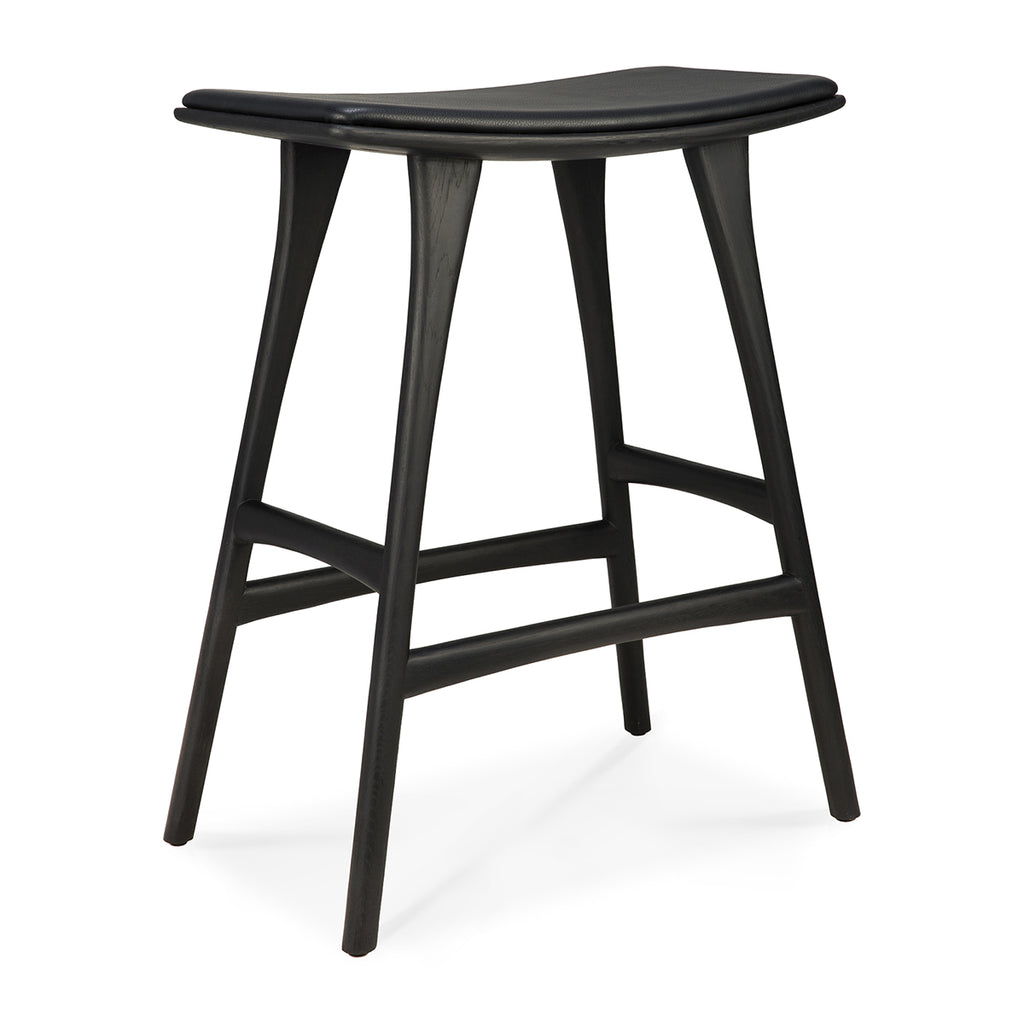 Osso Leather Counter Stool – Life Interiors