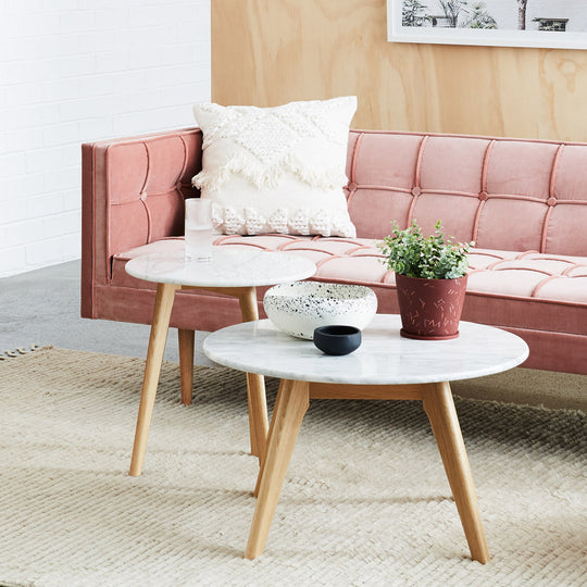 Life Interiors - Shop Oia White Marble Coffee Table & Furniture Online ...