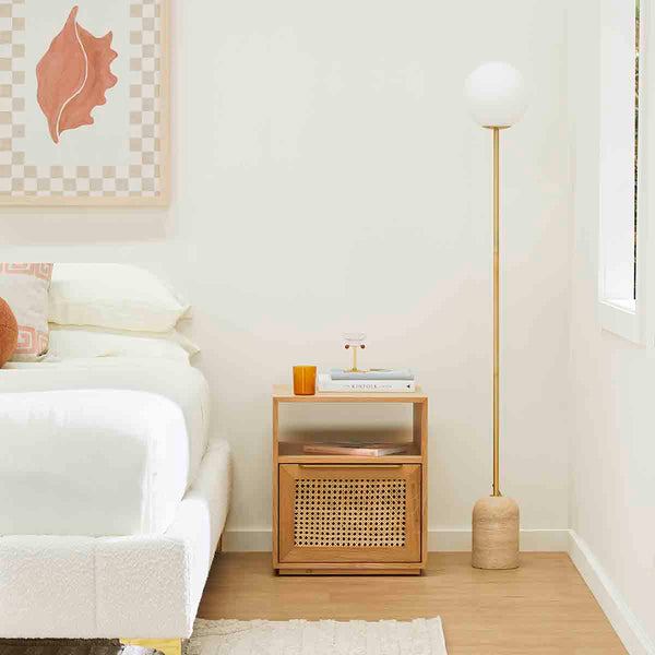 Life Interiors - Buy Cuba Rattan Open Bedside Table & Furniture Online ...