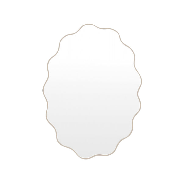 Artemis Oval Mirror (Sand) – Life Interiors