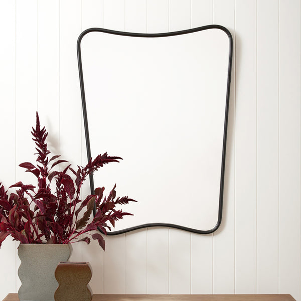 Pierre Mirror (Black) – Life Interiors