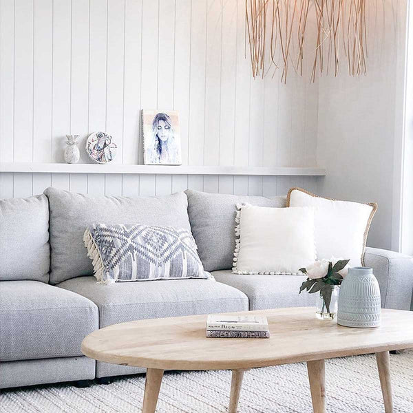 Ivory Beige Rectangle Rug | Buy Isabella Braided Online – Life Interiors