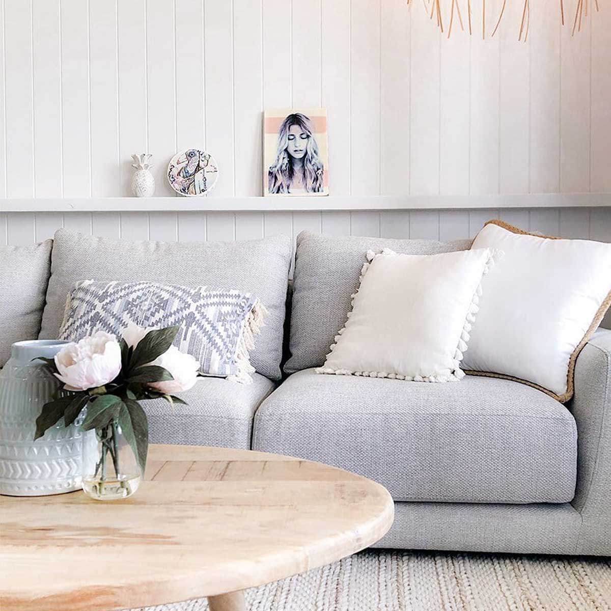 Ivory Beige Rectangle Rug | Buy Isabella Braided Online – Life Interiors