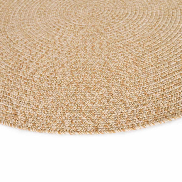 Malia Braided Flatweave Round Rug | Buy Beige Contemporary Round Weave ...