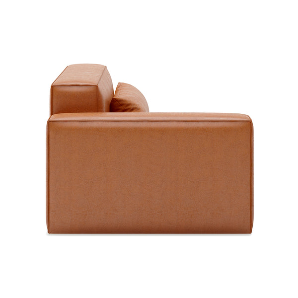 Mix Leatherette Left Arm Sofa – Life Interiors