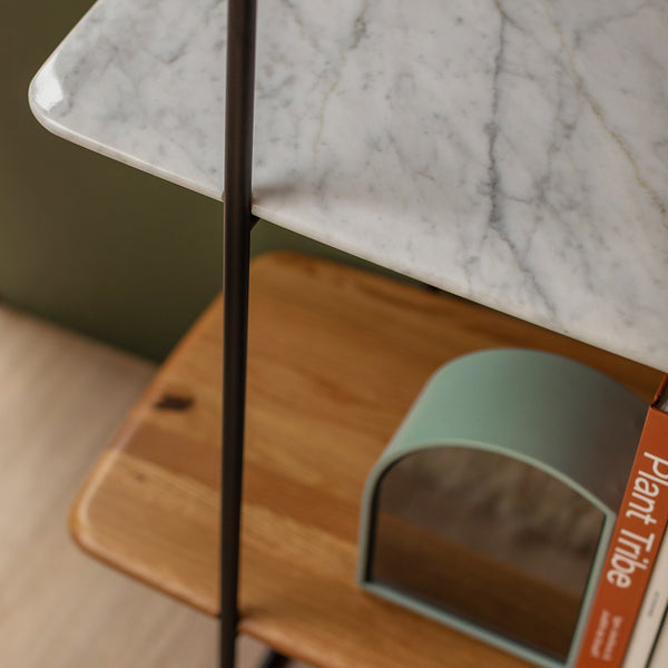 Pierro Marble Shelving Unit – Life Interiors