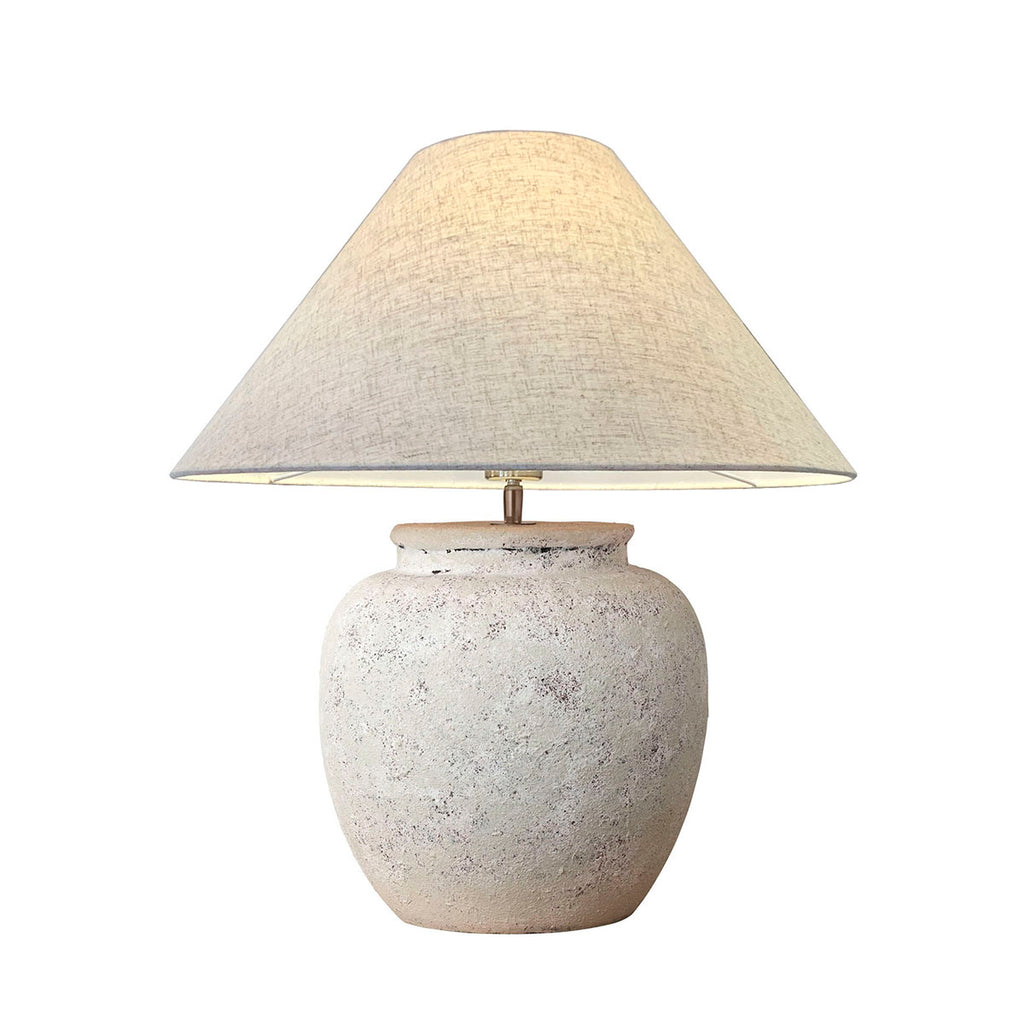 Esme Table Lamp (Stone) – Life Interiors