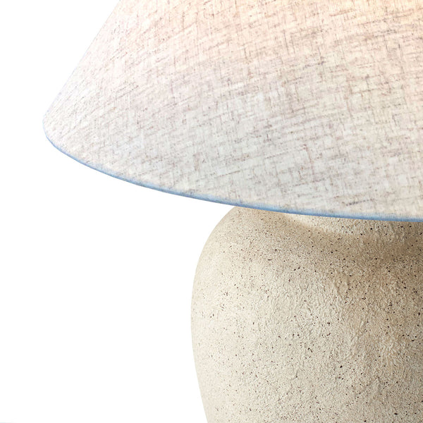 Esme Table Lamp (Stone) – Life Interiors