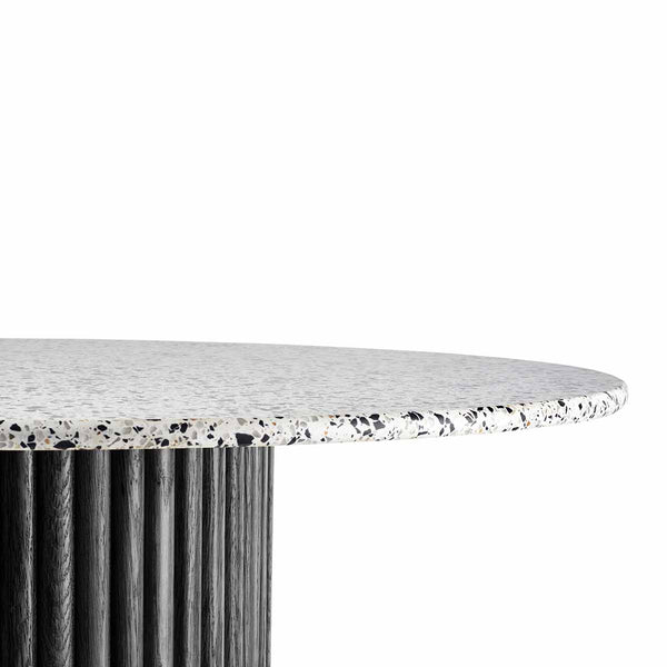 Life Interiors - Shop Cosmos Side Table (Black, Terrazzo) & Furniture ...