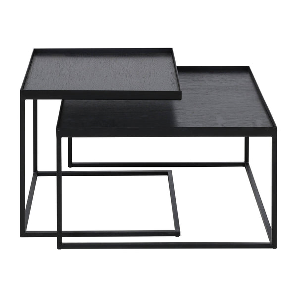 Tray Square Coffee Table Set of 2 – Life Interiors