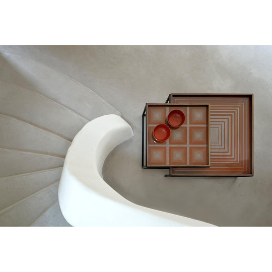 Tray Square Coffee Table Set of 2 – Life Interiors