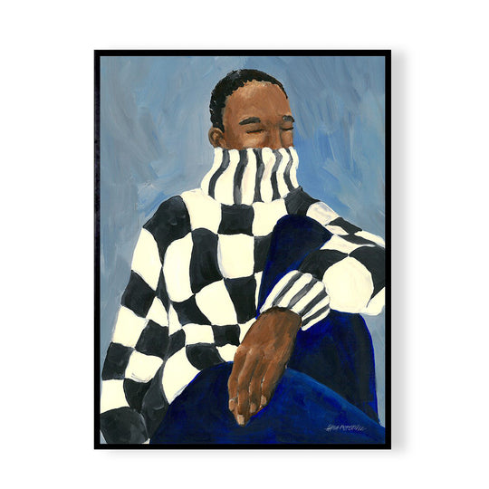 Check Art Print – Life Interiors