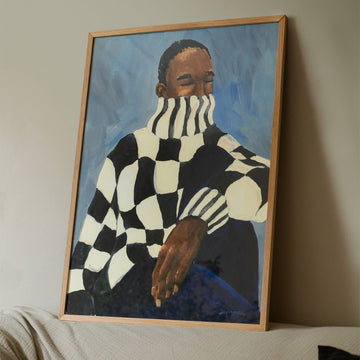 Check Art Print – Life Interiors