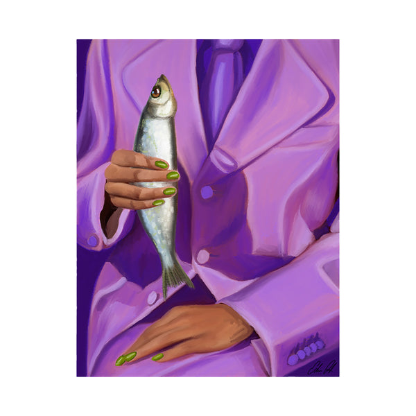 Eva And Her Fish Friend – Life Interiors