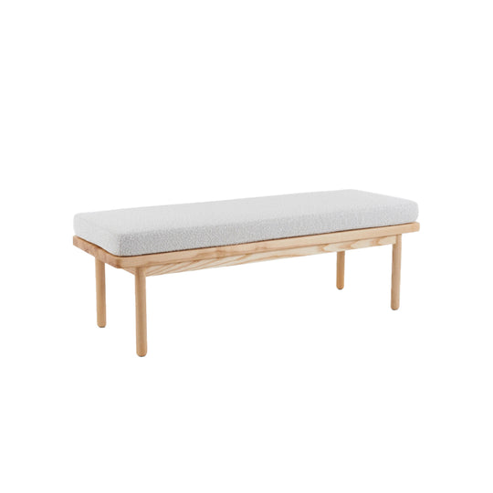 Scout Boucle Bench – Life Interiors