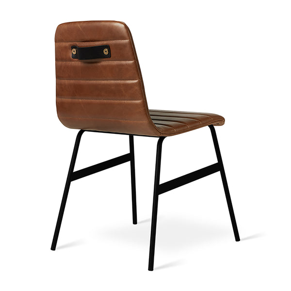 Lecture Leather Dining Chair – Life Interiors