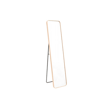 Simplicity Curve Standing Mirror (Oak) – Life Interiors