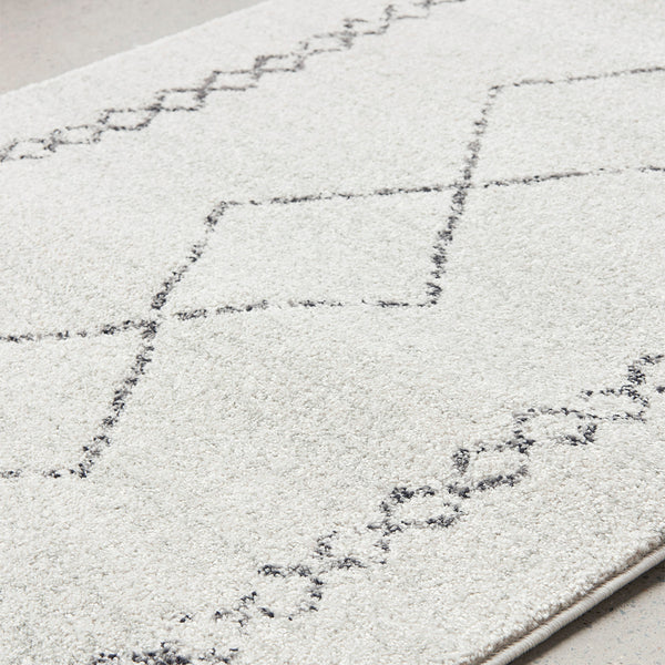 Paradise Kylie Runner Rug | Diverse Diamond Pattern | Soft 10mm Pile ...