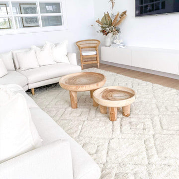 Alina Diamond Pattern Berber Wool Rug | Buy Online - Miss Amara ...