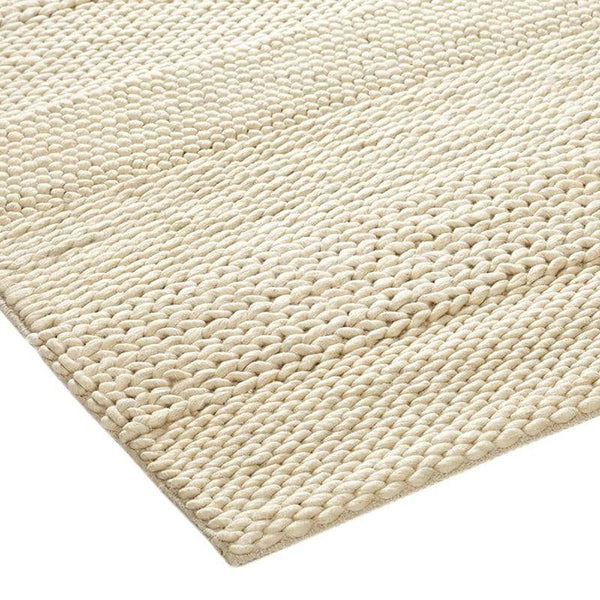 Beige Braided and Looped Rug | Buy Fleur Contemporary Weave Online ...