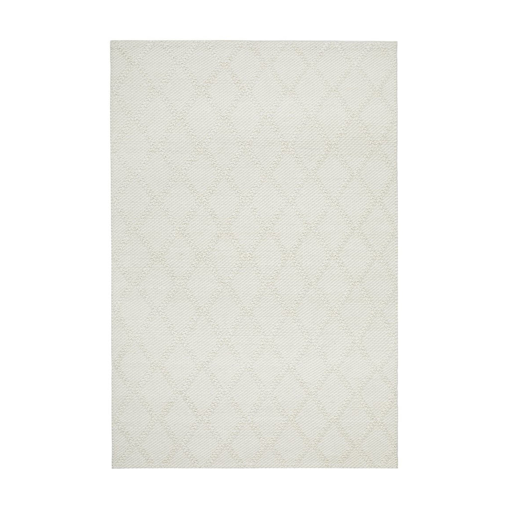 Modern White Diamond Rug | Timeless Design & Luxury Feel | Buy Huxley ...