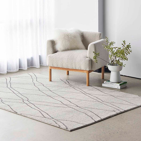 Paradise Jada Rug - Modern Design | Hand Drawn Diagonal Lines | Online ...