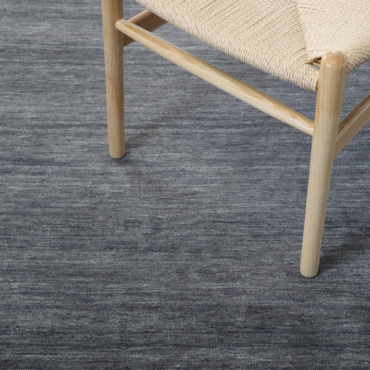 Handloom Grey Solid Rectangle Rug | Buy Diva Shadow Online – Life Interiors