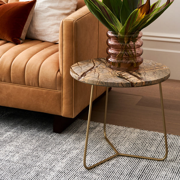Polly Marble Side Table – Life Interiors