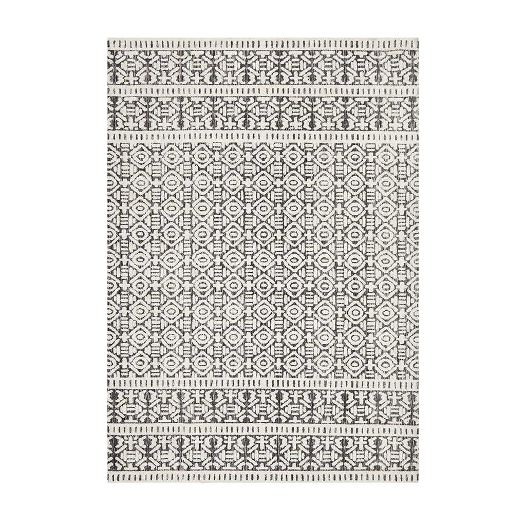 Levi Multi-coloured Tribal Polyester Rectangle Rug | Buy Levi 361 ...