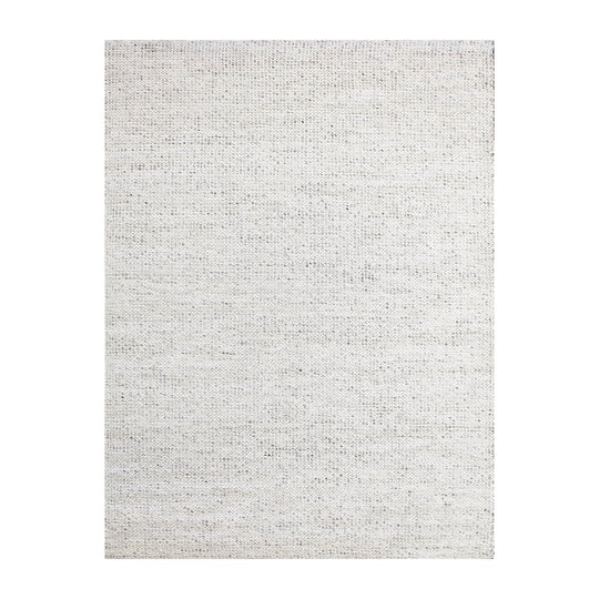 Contemporary Silver Rectangle Rug | Online Buy Kobe Flatweave Wool ...