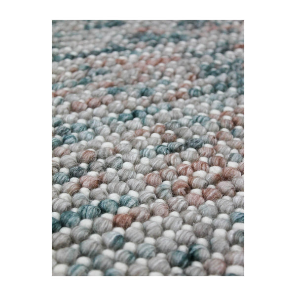 Handwoven Modern Wool Rug | Buy Grey & Ivory Blue Weave Online – Life ...